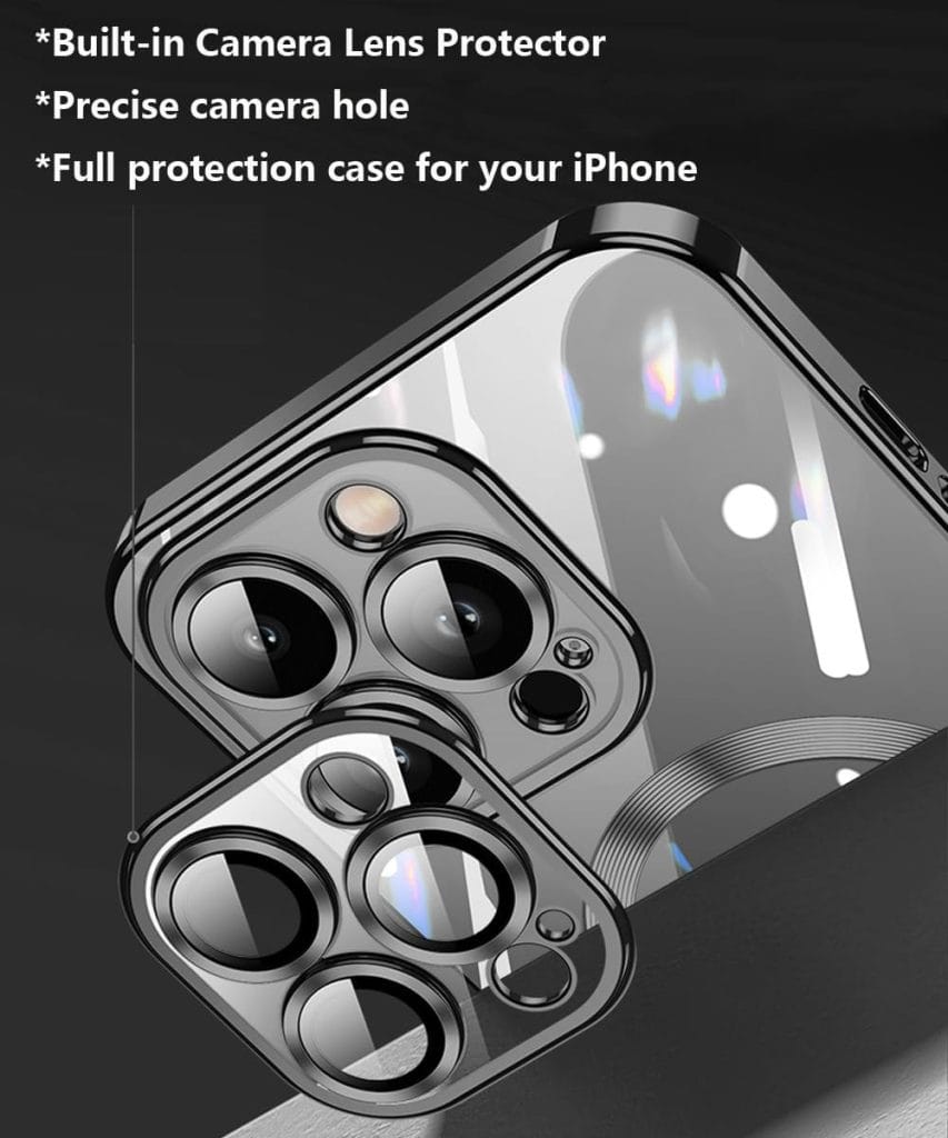 Black Color Magsafe Case - iPhone - Cellco Plus